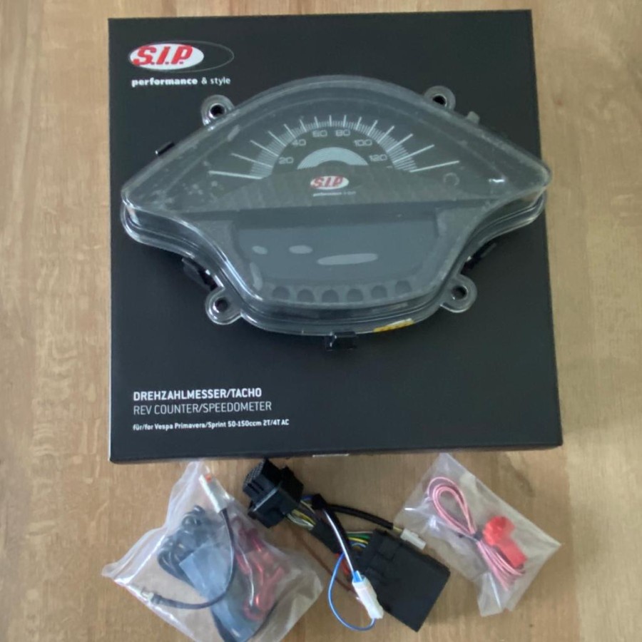Jual Speedometer Digital SIP Carbon Vespa Sprint Primavera | Shopee ...
