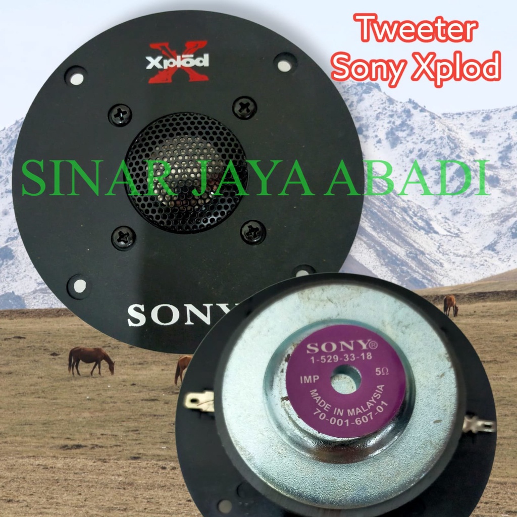 Jual TWEETER SONY XPLOD 4 INCH | Shopee Indonesia
