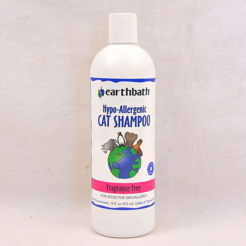 Jual EARTHBATH Shampoo Kucing Cat Hypoallergenic Shampoo 473ml | Shopee ...