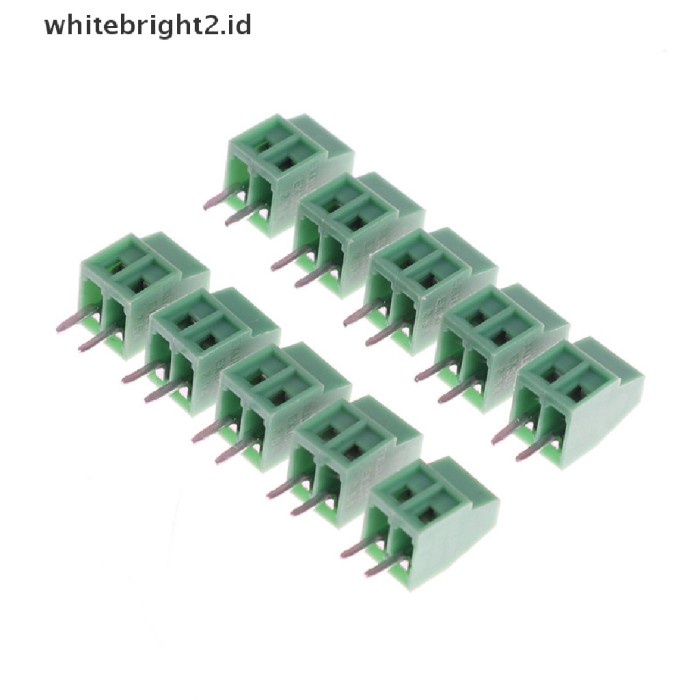 Jual Terminal Block Scre KF128-2P pitch 2.54mm PCB Connector blok konektor | Shopee Indonesia