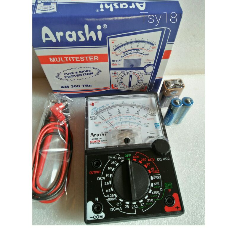 Jual multitester analog am 360 trn arashi | Shopee Indonesia