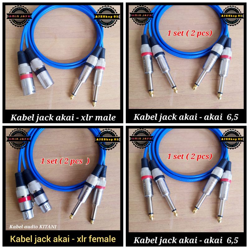 Jual Kabel jack akai dan xlr | Shopee Indonesia