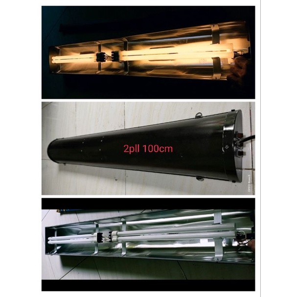 Jual lampu tanning arowana 2 lampu pll panjang 120cm Philips tipe 827 ...