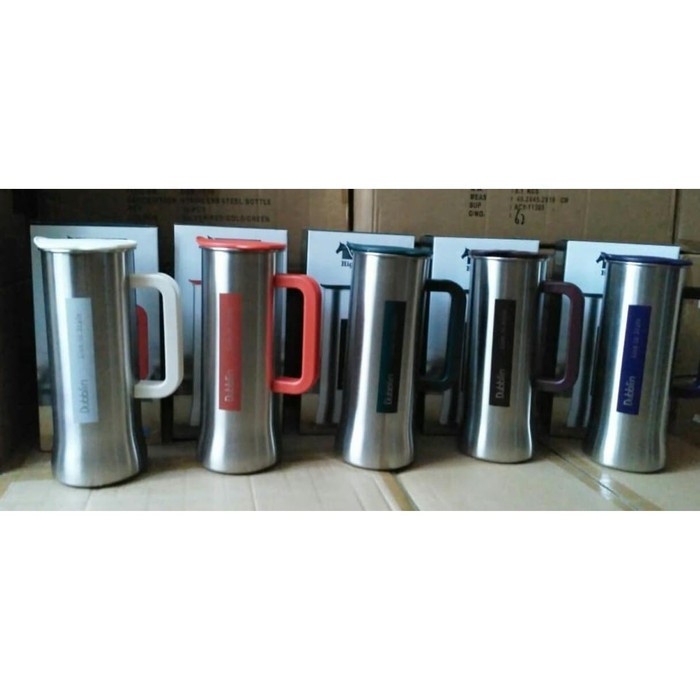 Jual Botol Pitcher Teko Kulkas Stainless Dubblin High Rise Water Jug 1 ...