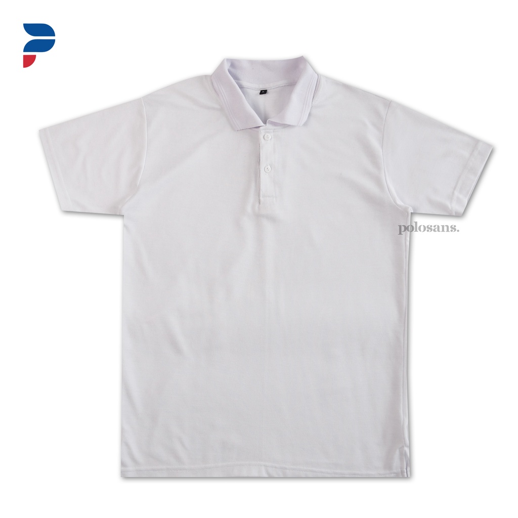 Jual Polo polos / polo polos putih / kaos polo / kaos kerah / polosan / unisex / lacoste ...