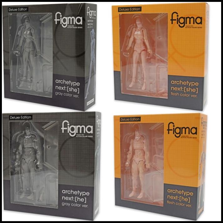 Jual Figma Archetype He She Male Female Deluxe Version Include Stand ...