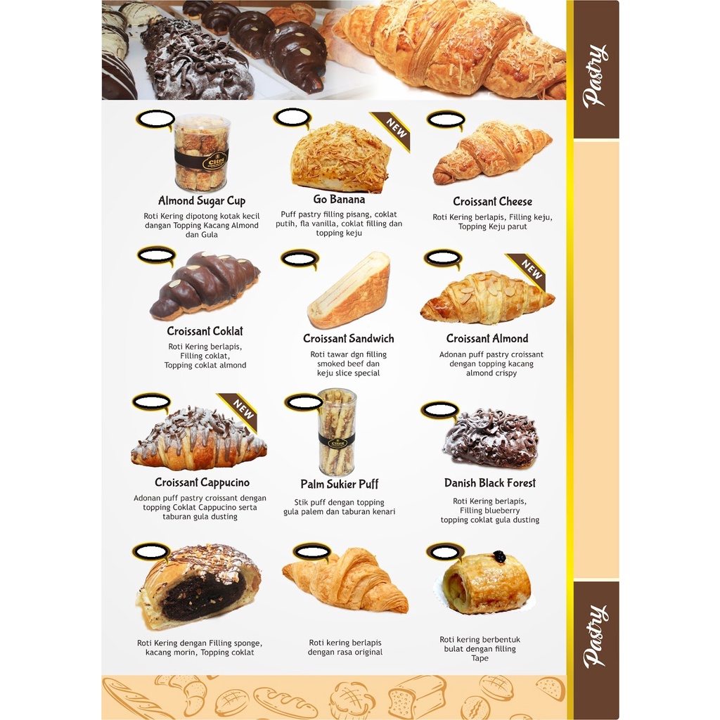 Jual KUE PASTRY & CROISSANT - CITRA KENDEDES | Shopee Indonesia