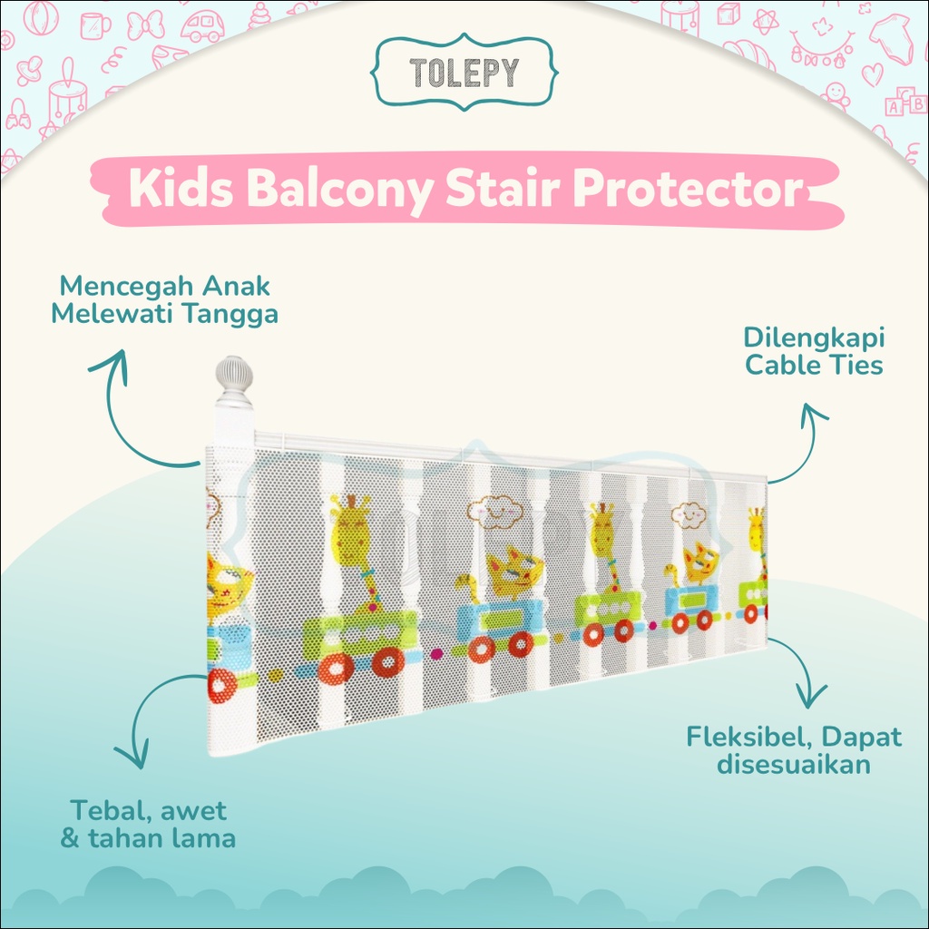 Jual Jaring Balkon | Jaring Pengaman Tangga | Baby Safe Safety Net ...