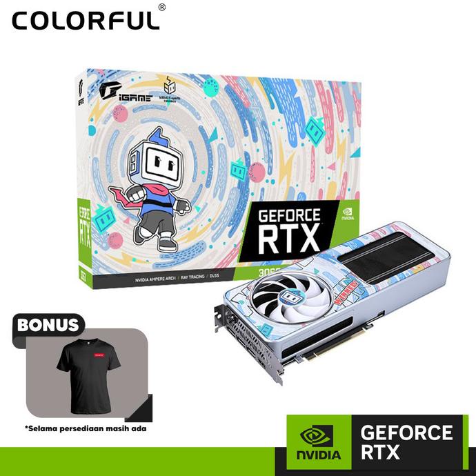 Jual Vga Colorful Igame Geforce Rtx 3060 Bilibili E-Sports Edition Oc ...