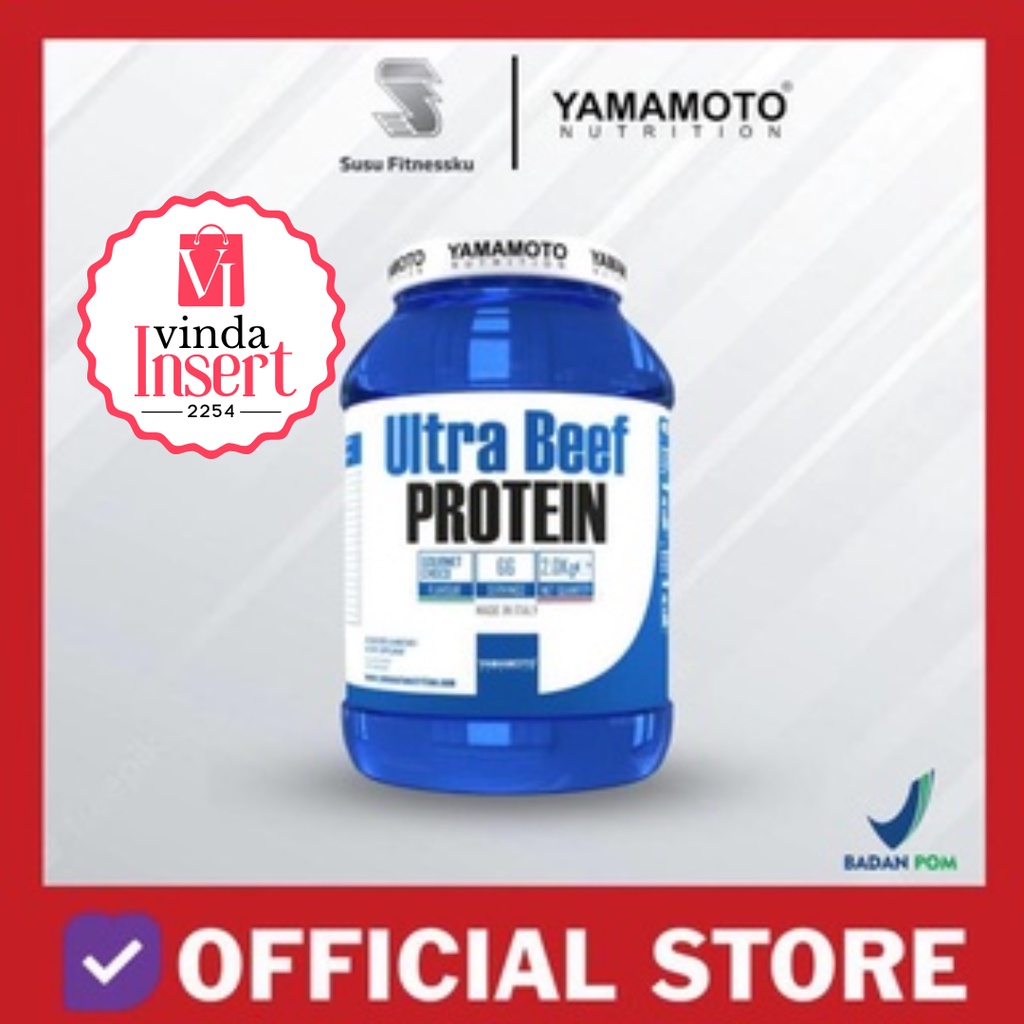 Jual ULTRA BEEF PROTEIN 4.4 LBS YAMAMOTO 66 SERVING | Shopee Indonesia