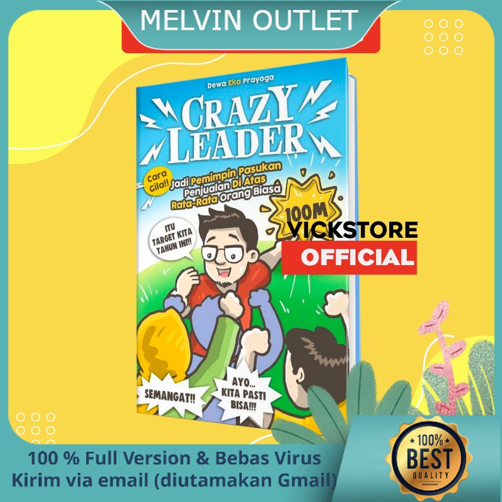 Jual CRAZY LEADER - Jadi Pemimpin Tim Penjualan yang Efektif dan ...