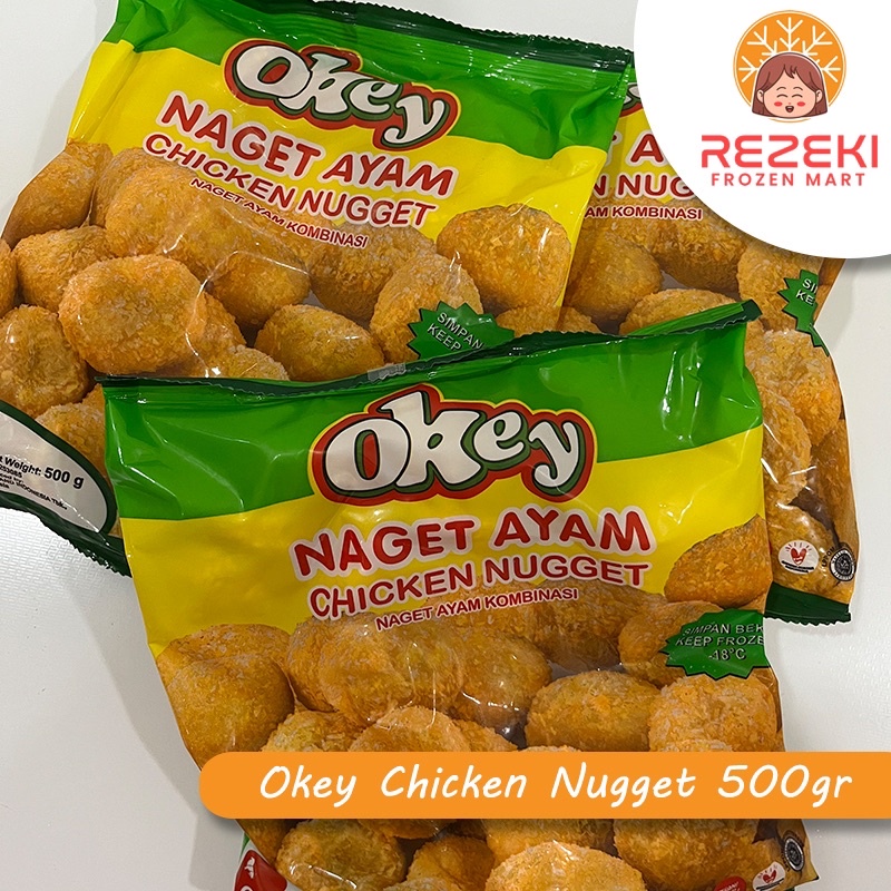 Jual Okey Nugget Ayam 500 Gr | Naget Ayam Bulat | Frozen Food Murah ...