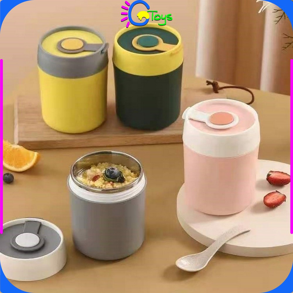 Jual CR-C378 Termos Soup Mini Thermal Stainless 304 Termos Sup Tahan Panas / Termos Bubur Tempat ...