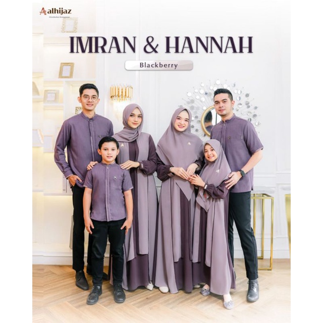 Jual Sarimbit Imran Hannah by Alhijaz | Shopee Indonesia