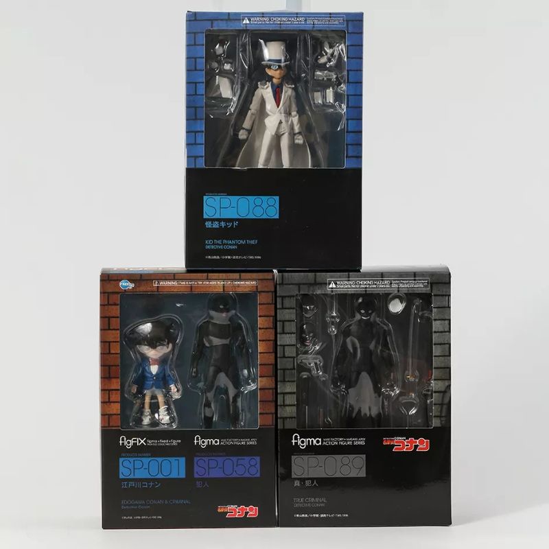 Jual FIGMA DETECTIVE CONAN EDOGAWA WITH CRIMINAL ACTION FIGURE | Shopee ...