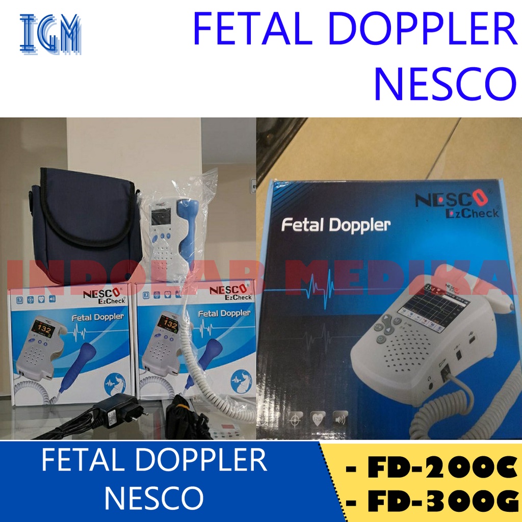 Jual FETAL DOPLER NESCO (FD-200C, FD-300G) | Shopee Indonesia