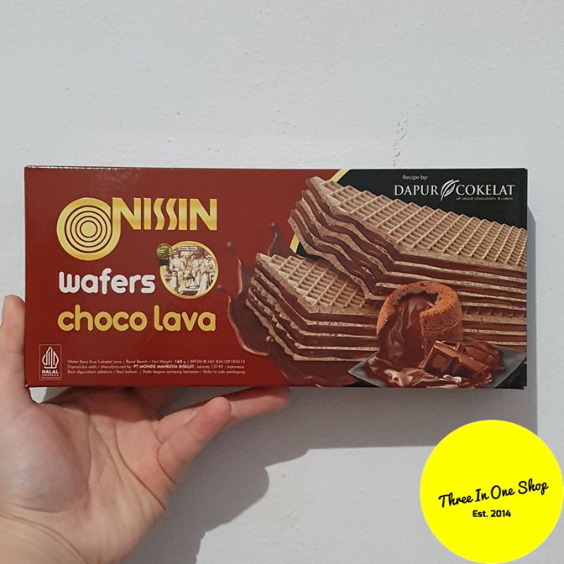 Jual [READY STOCK] Nissin Wafers Choco Lava Dapur Coklat 160g | Shopee ...