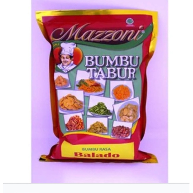 Jual BUMBU TABUR MAZZONI RASA BALADO / JAGUNG BAKAR KEMASAN 250 GRAM ...