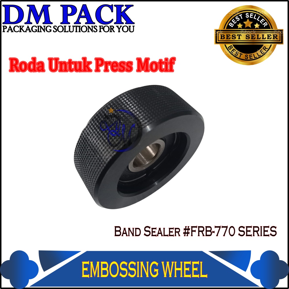 Jual Embosing Wheel Assembly Roda Roll Pess Motif Sparepart Mesin ...