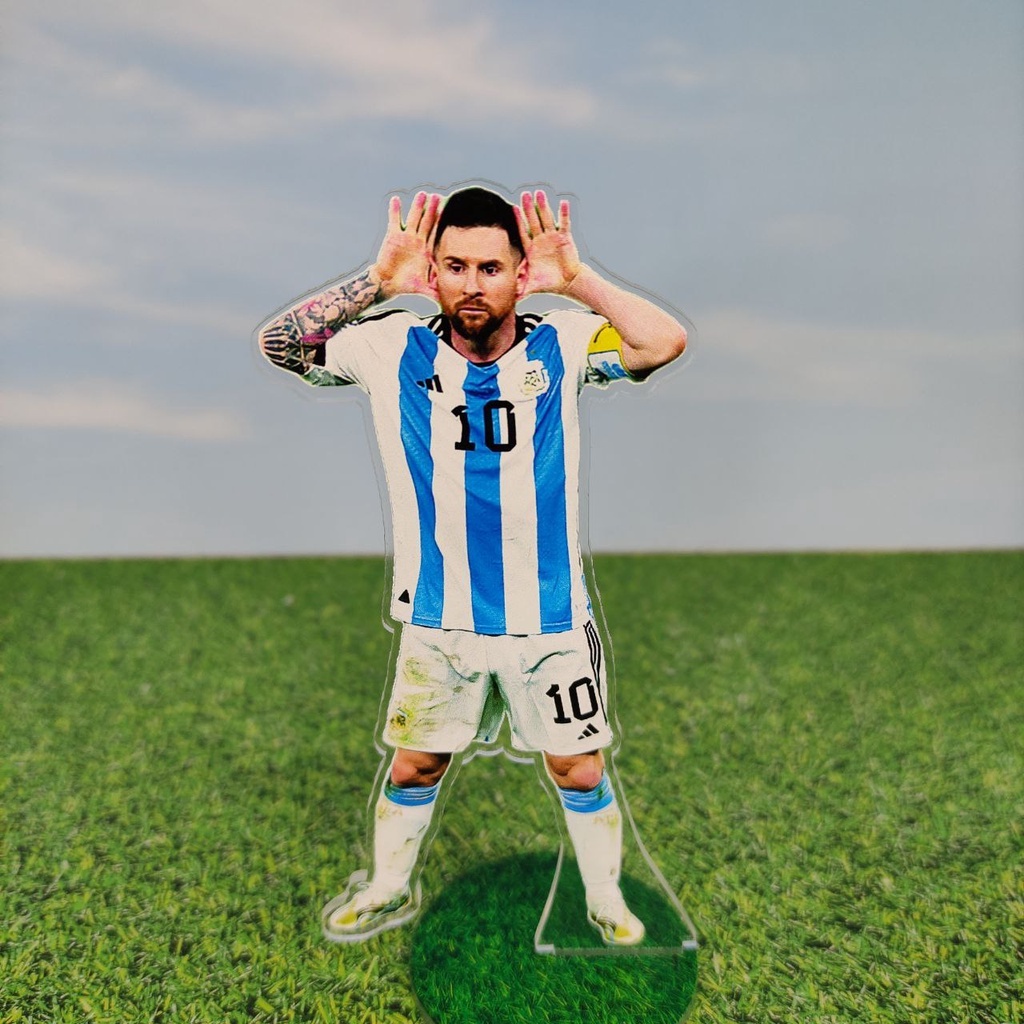 Jual Standee Action Figure Lionel Messi Jersey Timnas Argentina World ...