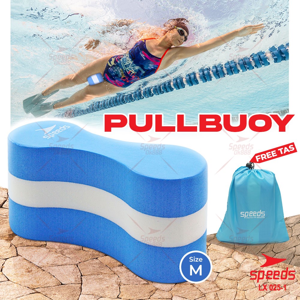 Jual SPEEDS Pelampung Renang Busa Gabus Jepit Paha Alat Renang Pullboy ...
