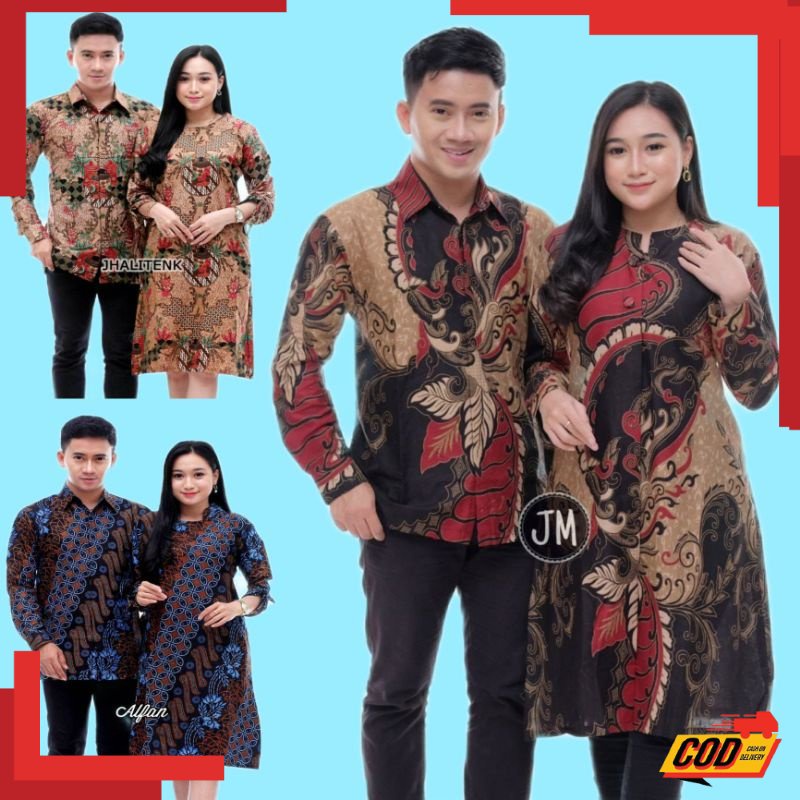 Jual PROMO SPESIAL NATAL / MURSYID OFFICIAL NEW - BATIK COUPLE | BATIK ...