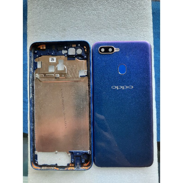 Jual Casing Kesing Fullset + Backdoor Bezel Bazzel Oppo a5s Original ...