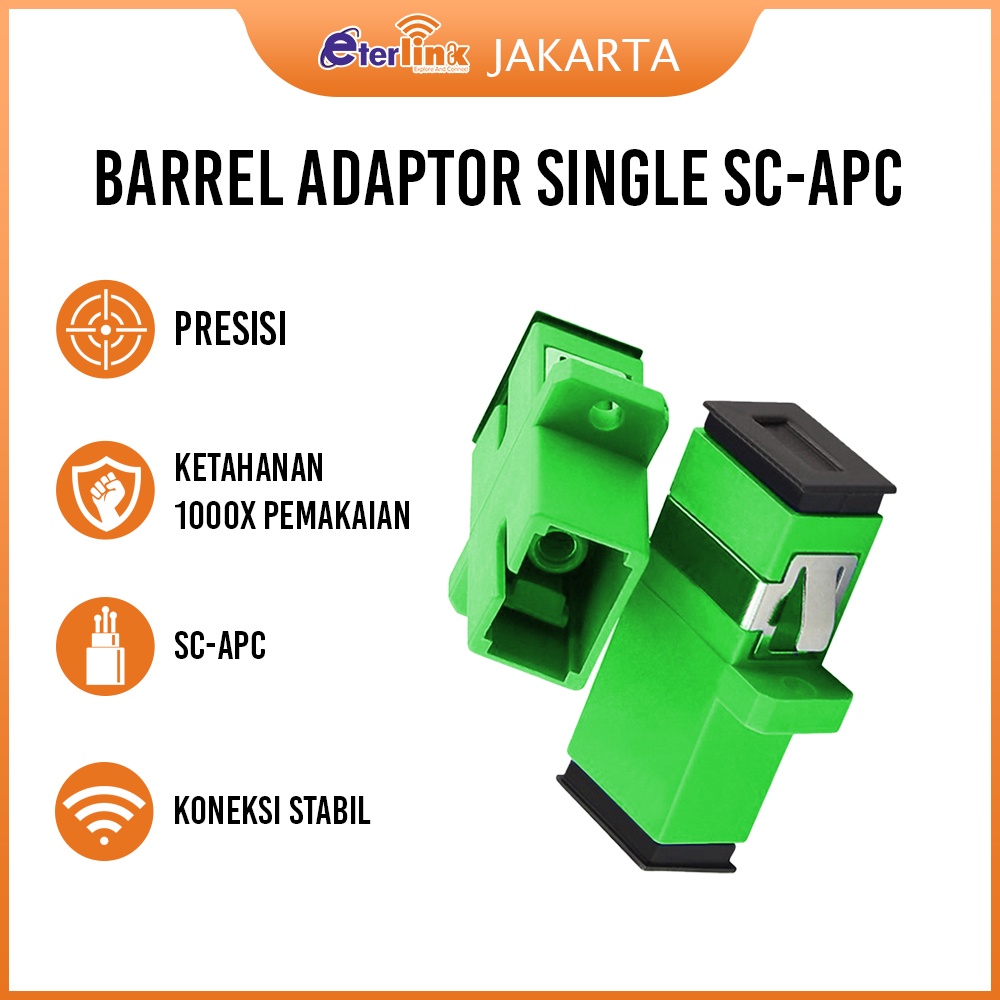 Jual Penyambung kabel FO SC Adapter Barrel Coupler Fiber Optik [BISA ...
