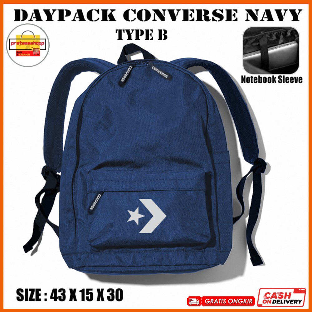 Jual TAS RANSEL LAPTOP PRIA BACKPACK PRIA CONVERSE TAS PUNGGUNG PRIA ...