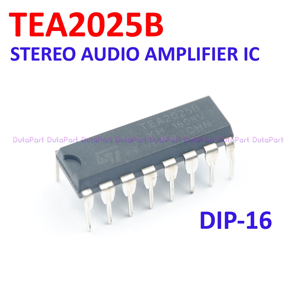 Jual TEA2025B TEA2025 TEA 2025 B Stereo Audio Amplifier IC DIP-16 | Shopee Indonesia