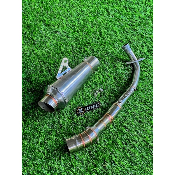 Jual Knalpot Racing Custom Polos All new Matic Stainlees Steel | Shopee ...
