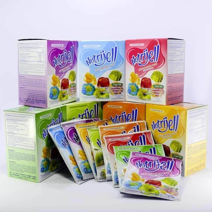 Jual Nutrijell plain jelly putih original | Shopee Indonesia