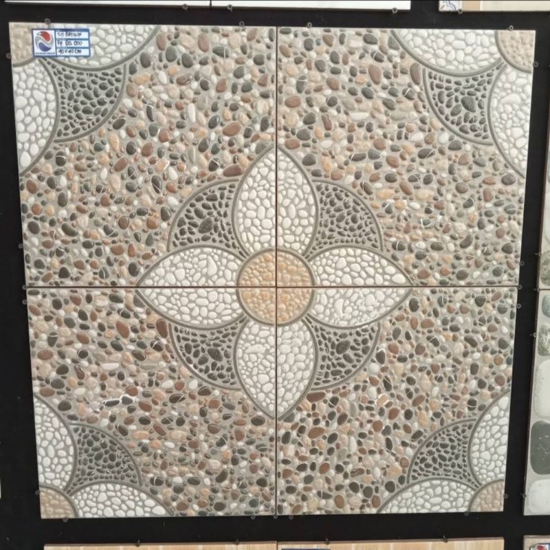 Jual Keramik Lantai Motif Batu Alam Timbul Kasar Centro 40x40 SS 29 ...