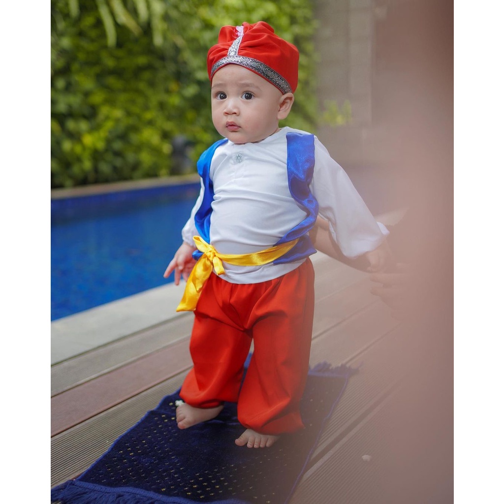 Jual KOSTUM ANAK ALADIN I KOSTUM ANAK I BAJU ANAK MODERN | Shopee Indonesia