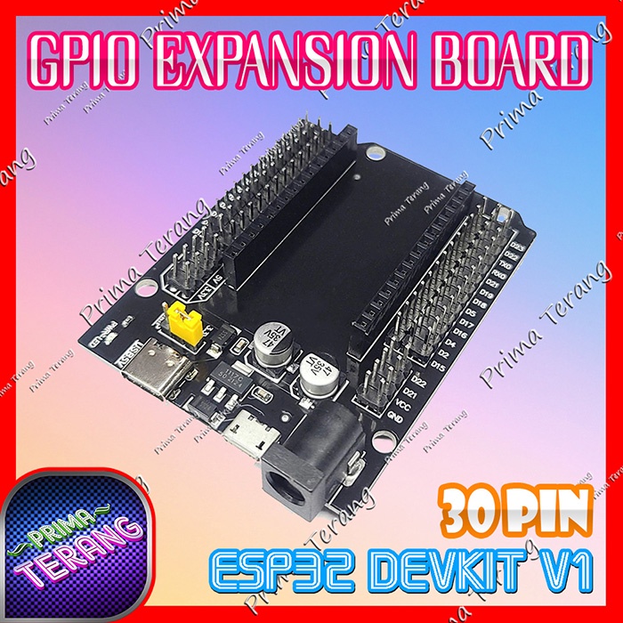 Jual GPIO Expansion Board for ESP32 ESP-32 Wifi Bluetooth DevKit V1 30 ...