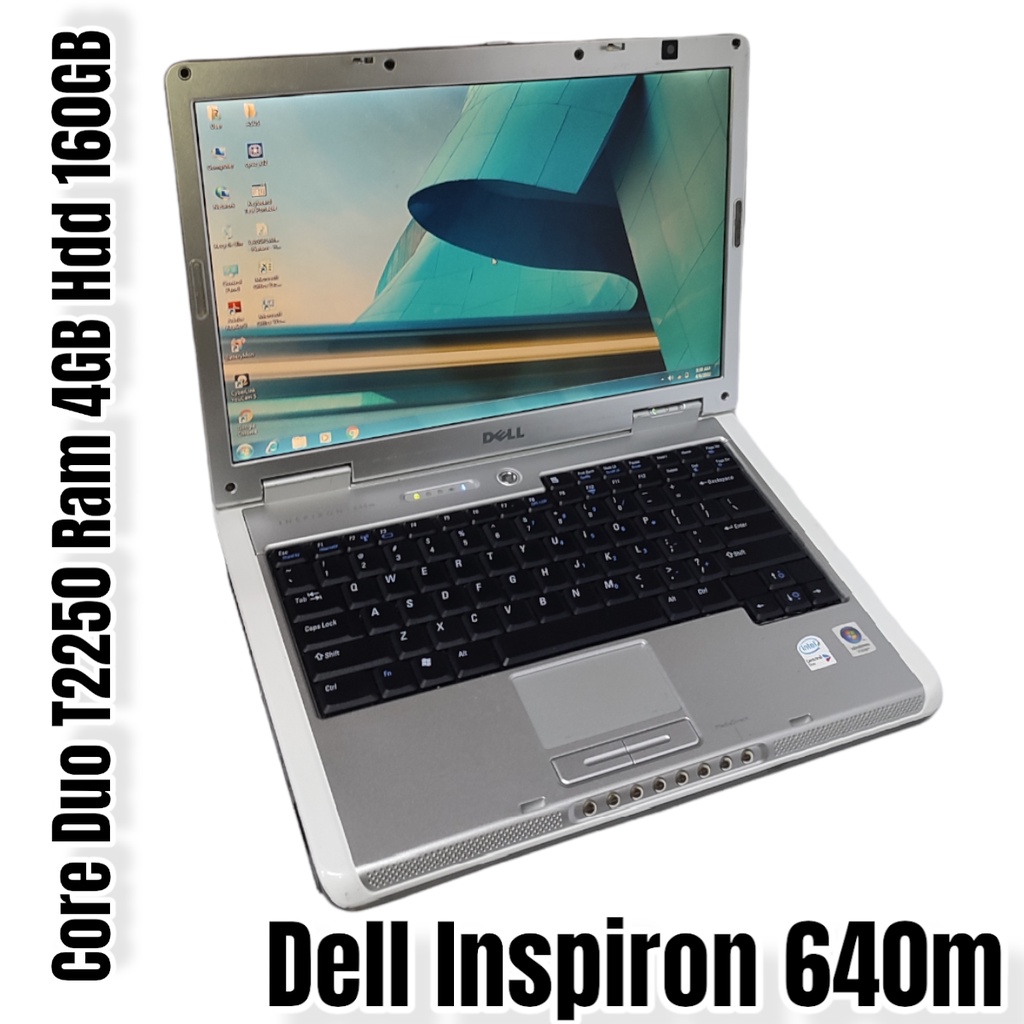 Jual Laptop Bekas Dell Inspiron 640m Core Duo T2250 Ram 2GB 160GB ...