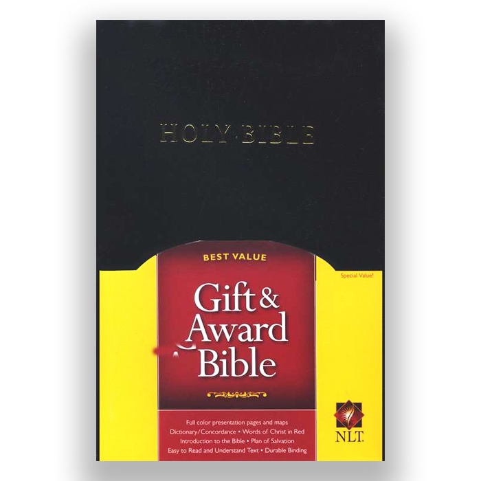 Jual ALKITAB - NLT Gifts & Award Bible - Black | Shopee Indonesia