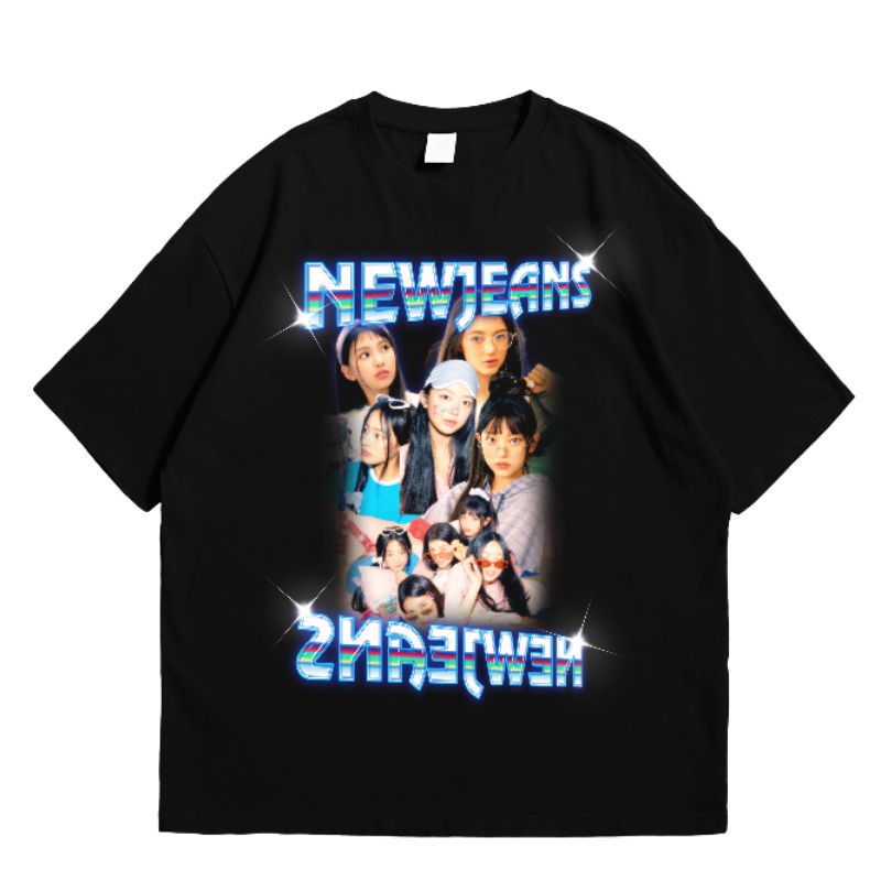 Jual NewJeans "NWJNS" Tee | Shopee Indonesia