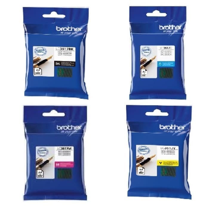 Jual Tinta Brother LC3617 - LC 3617 Tinta Brother MFC-J3530DW CMYK (1 ...