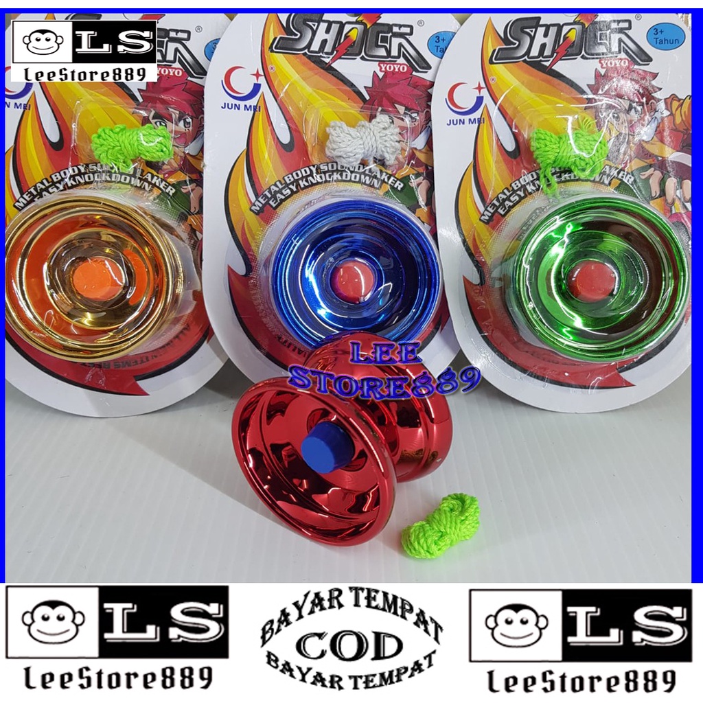 Jual Mainan Anak Yoyo Besi Chrome | Shopee Indonesia