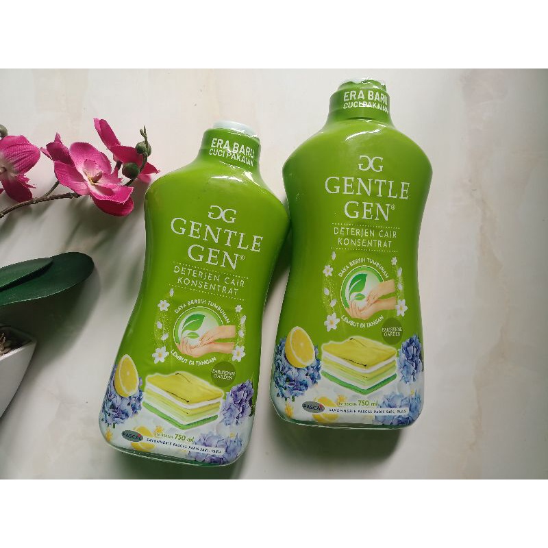 Jual GENTLE GEN Liquid Deterjen Parisienne Garden 700ml | Shopee Indonesia