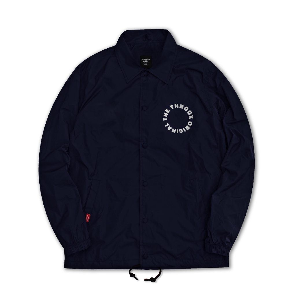 Jual Throoxoriginal Coach Jacket Biru Odegaard Navy || Coach Jacket ...