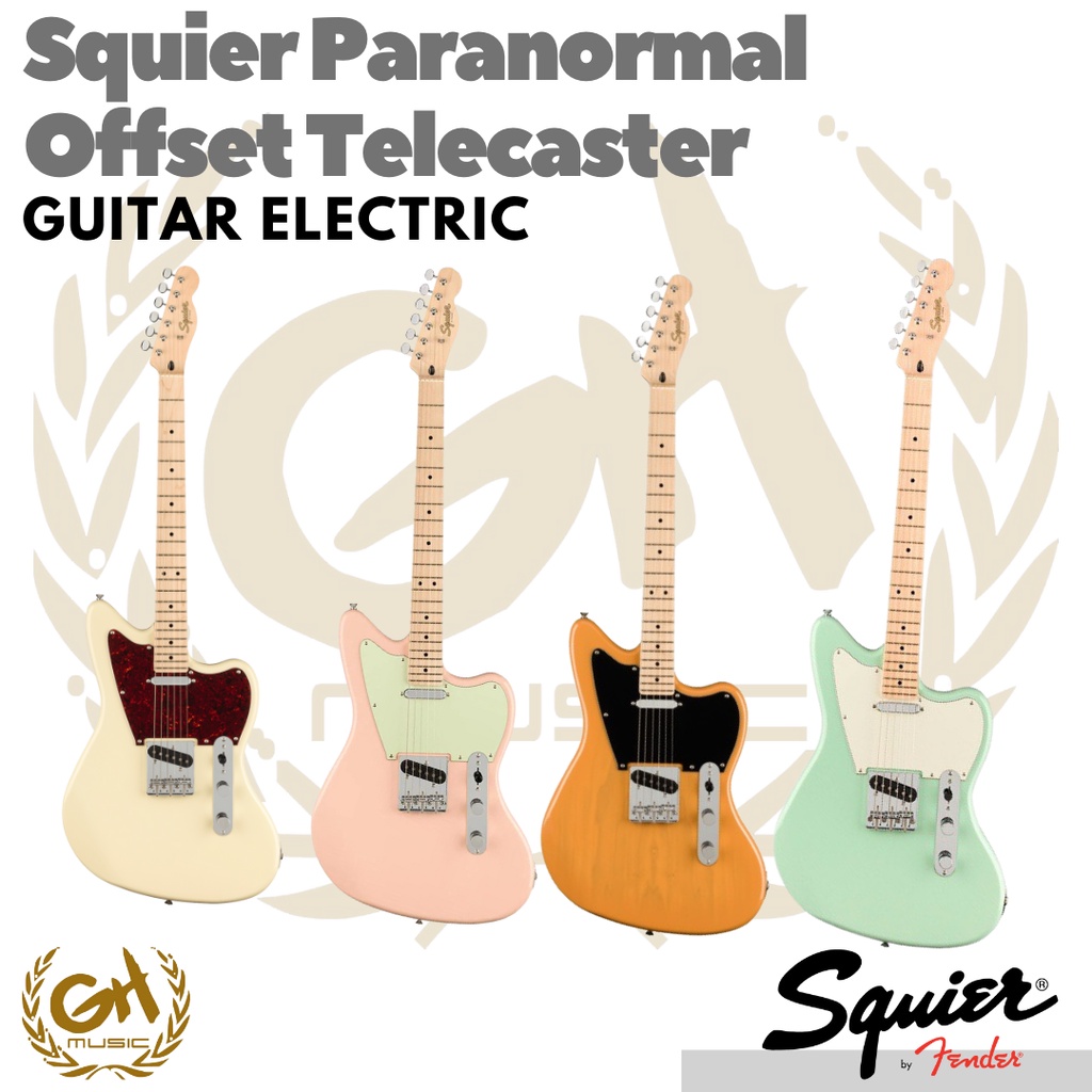 Jual Squier Paranormal Series Offset Telecaster Electric Guitar | Gitar ...