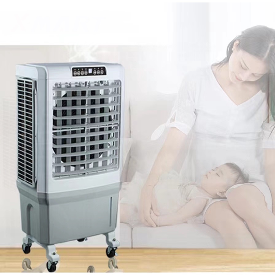 Jual YHOME Portable Movable Air Conditioning Fan Cooler Small Super ...