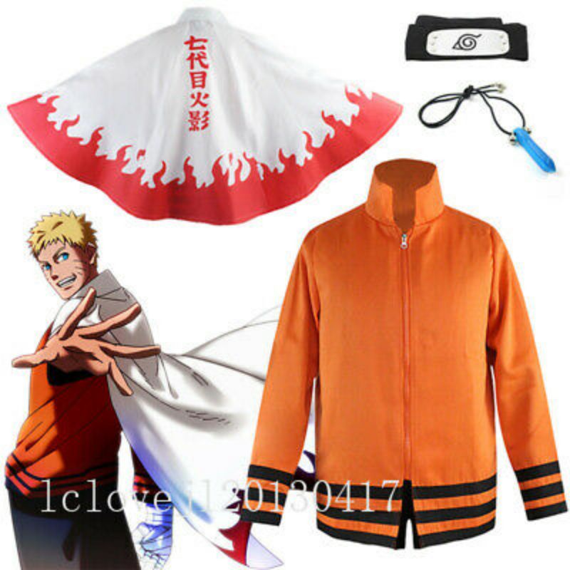 Jual FULLSET+JUBAH NARUTO HOKAGE COSPLAY | Shopee Indonesia