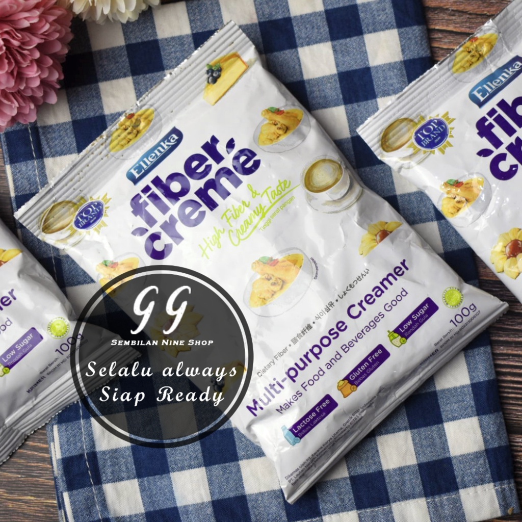 Jual FIBER CREME Ellenka 100 Gram Multi Purpose Creamer FIBERCREME ...