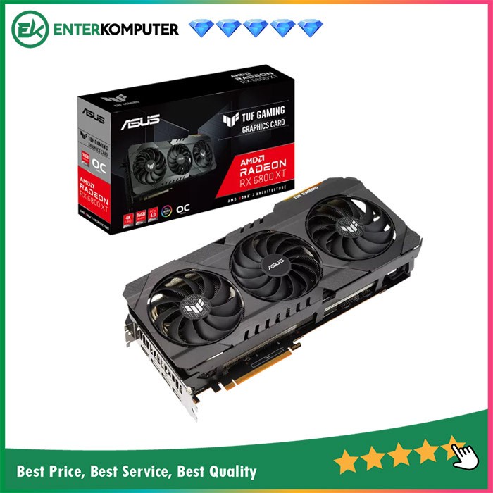 Jual Asus Radeon RX 6800 XT 16GB GDDR6 TUF Gaming OC | Shopee Indonesia