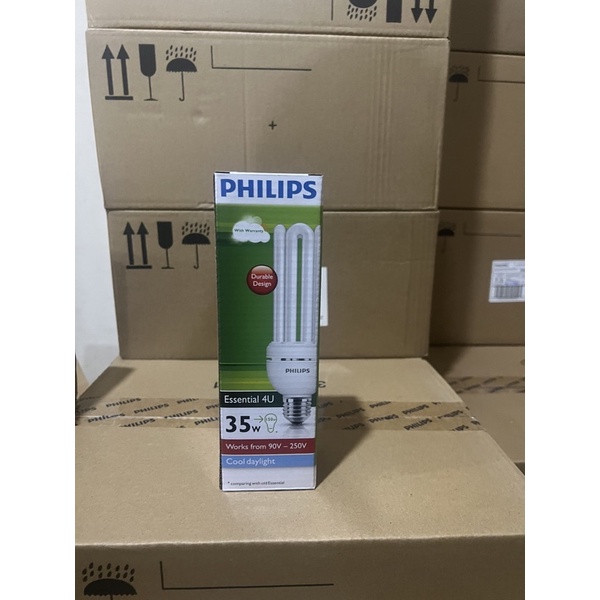 Jual LAMPU PHILIPS ESSENTIAL 35 WATT PUTIH | Shopee Indonesia