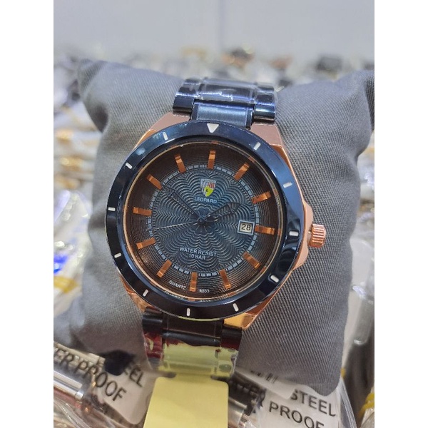 Jual Jam tangan Leopard sport rantai pria tahan air | Shopee Indonesia