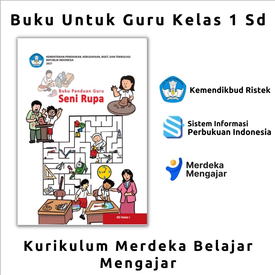 Jual Buku Panduan Guru Seni Tari Kelas 1 SD Kurikulum Merdeka Belajar Mengajar Terbaru baru ...